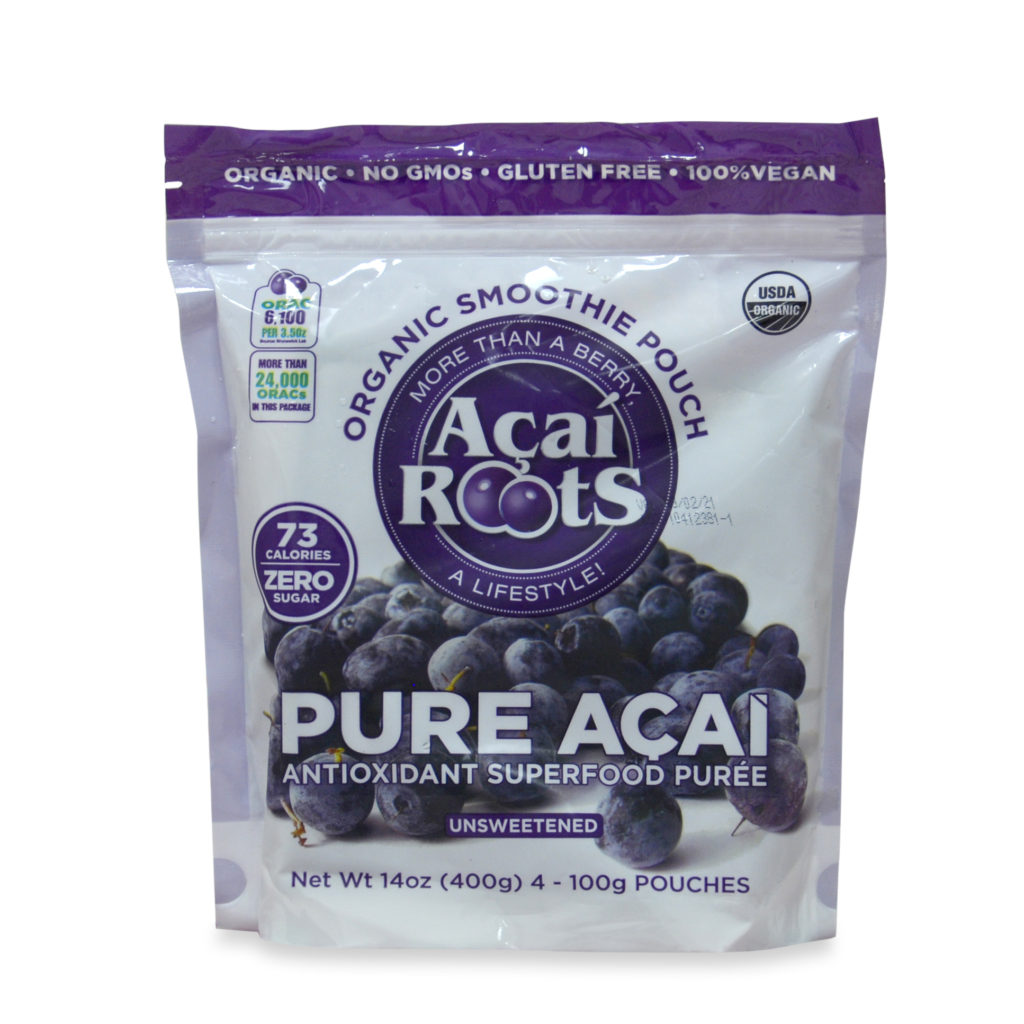 ACAI UNSWEETENED ORGANIC SMOOTHIE PACKS - Continental Food