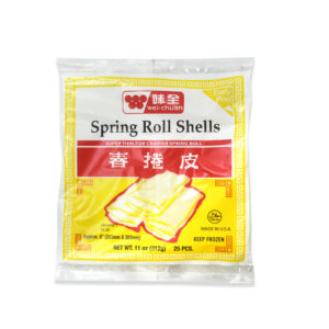 SPRING ROLL SHELLS 11OZ 25 CT - Continental Food