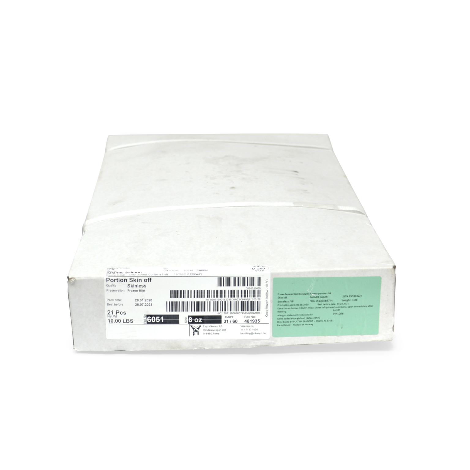 RED SNAPPER CARIBBEAN - BOX - Continental Food