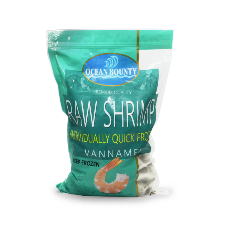 SHRIMP VANNAMEI 12-15 RAW IQF P&D T-ON (ZIP LOCK) - Continental Food