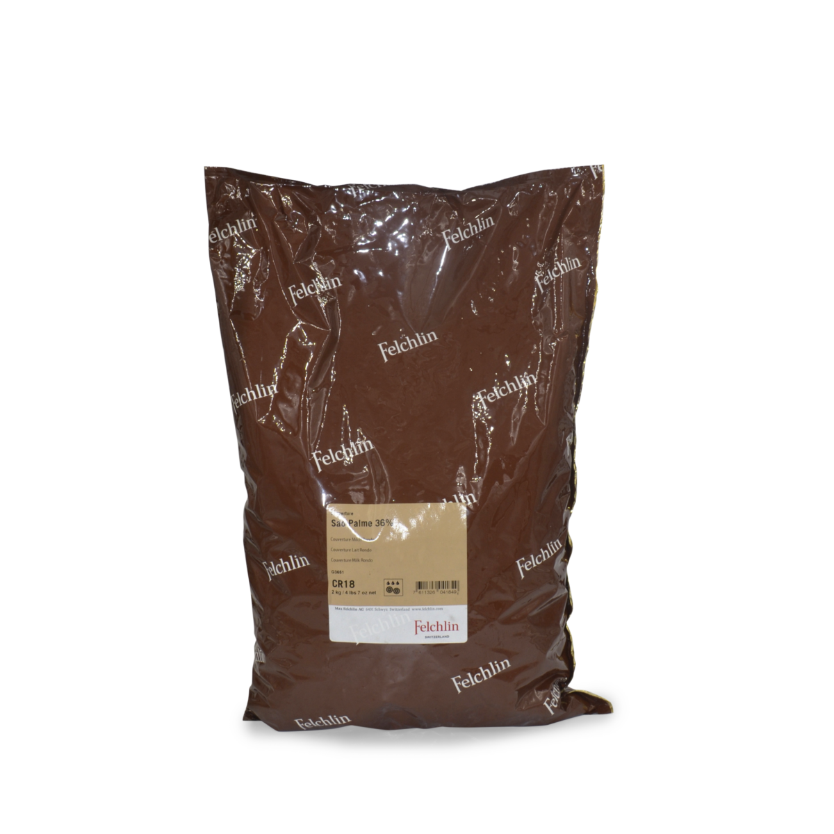 CHOCOLATE MILK SAO PALM 36% RONDO - Continental Food