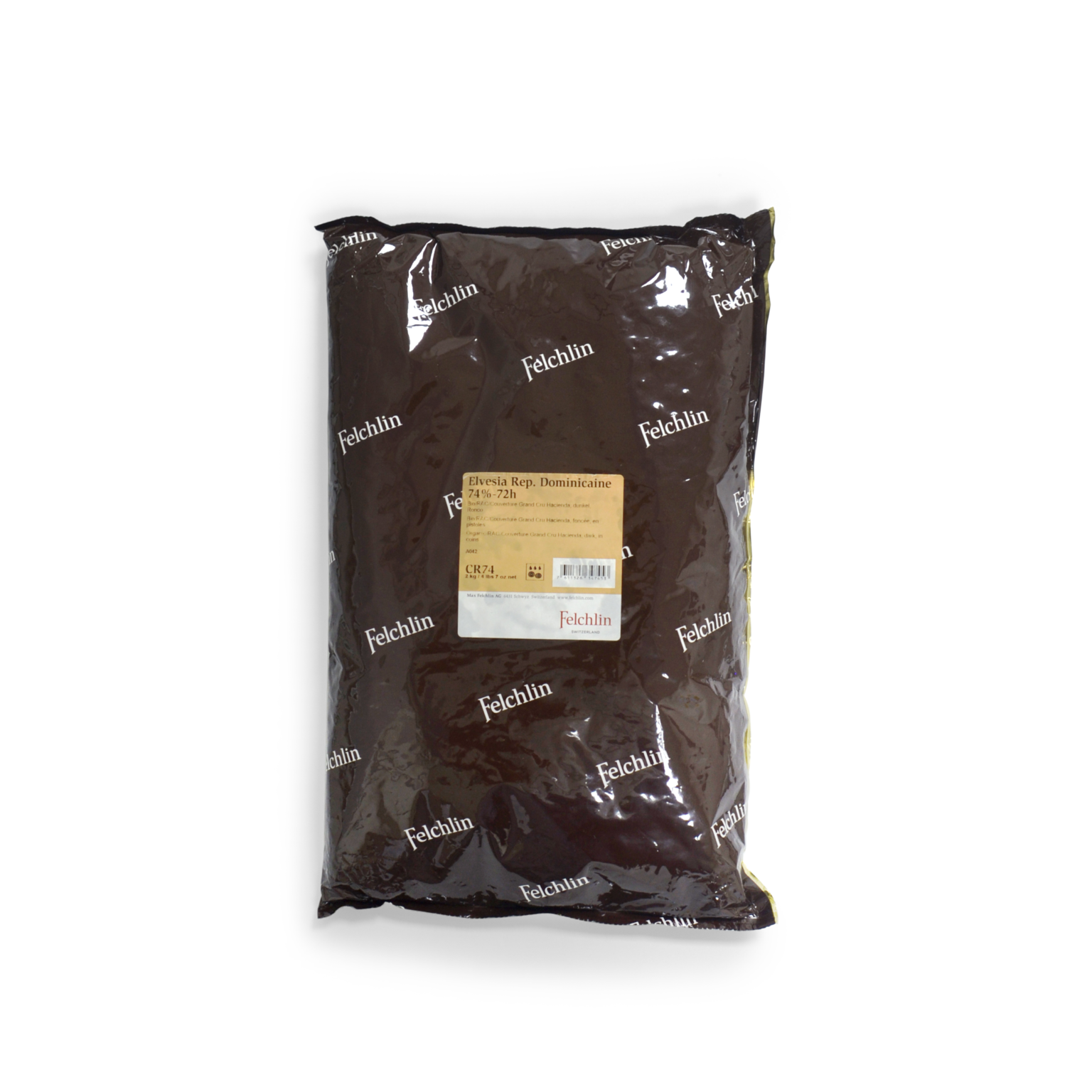 CHOCOLATE HACIENDA ELVESIA DARK 74% RONDO - Continental Food